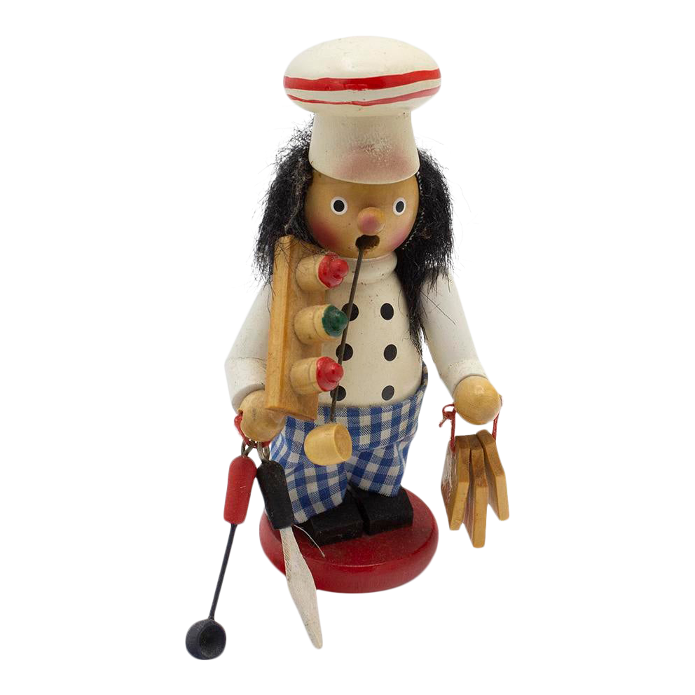 Vintage Wooden Chef Figure – shopnueve